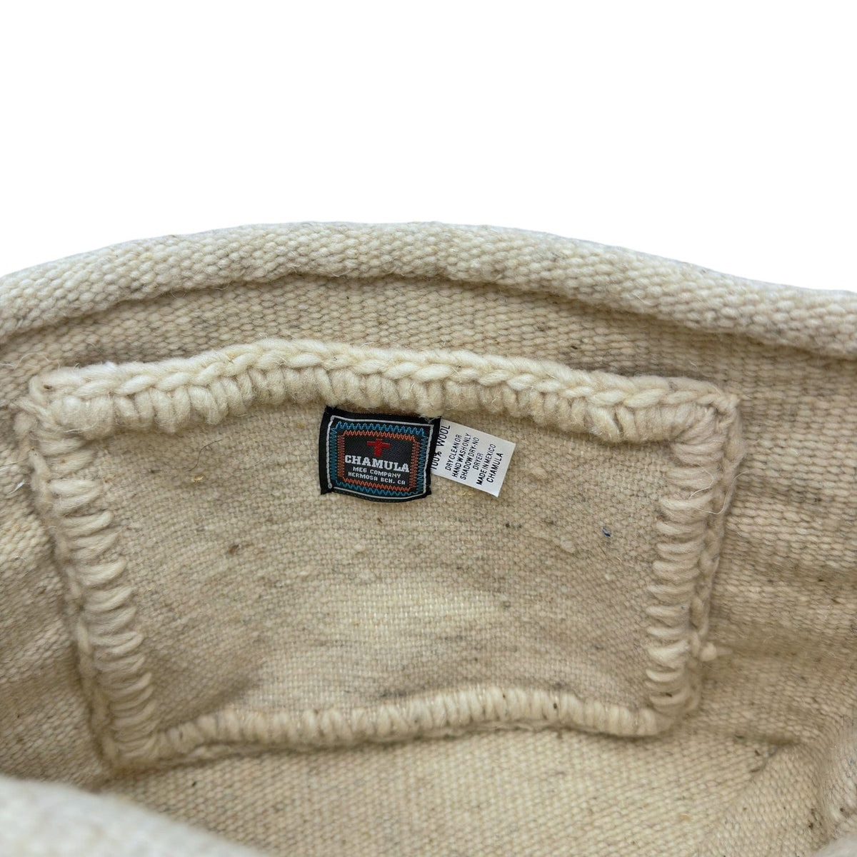 CHAMULA 100% Wool Shoulder/Crossbody Bag with Braided Strap - Beige– Wag N Purr Shop