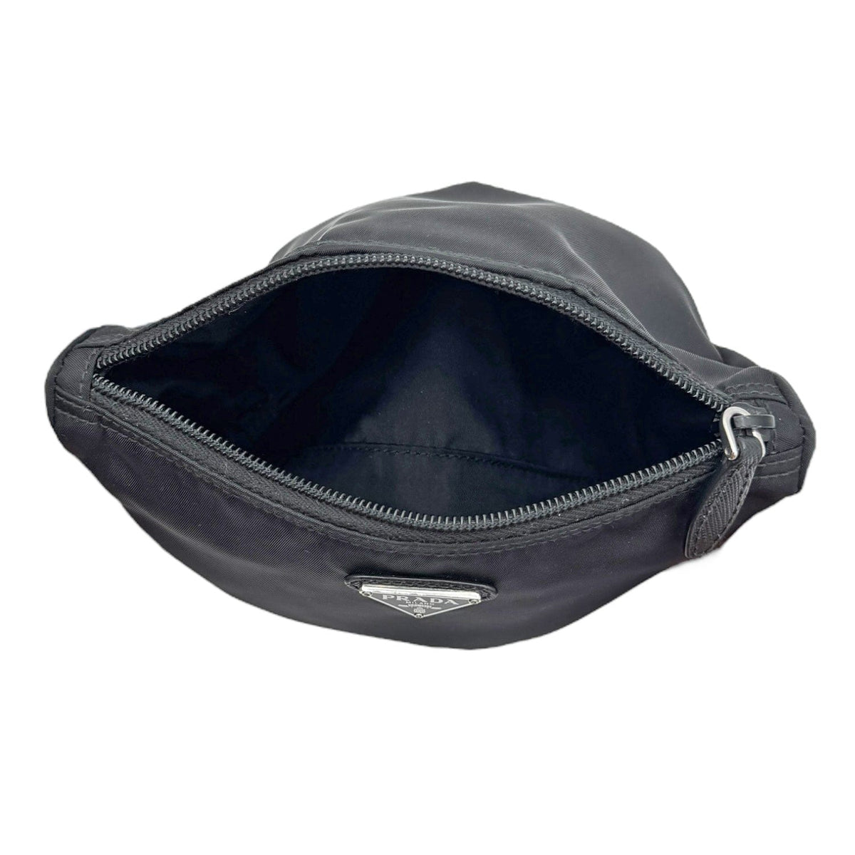 prada makeup bag triangle