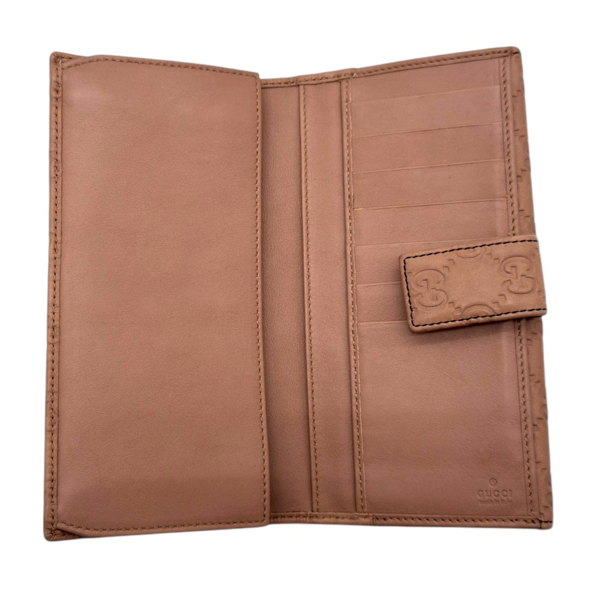 GUCCI Guccissima Emily Continental Wallet - Beige– Wag N Purr Shop