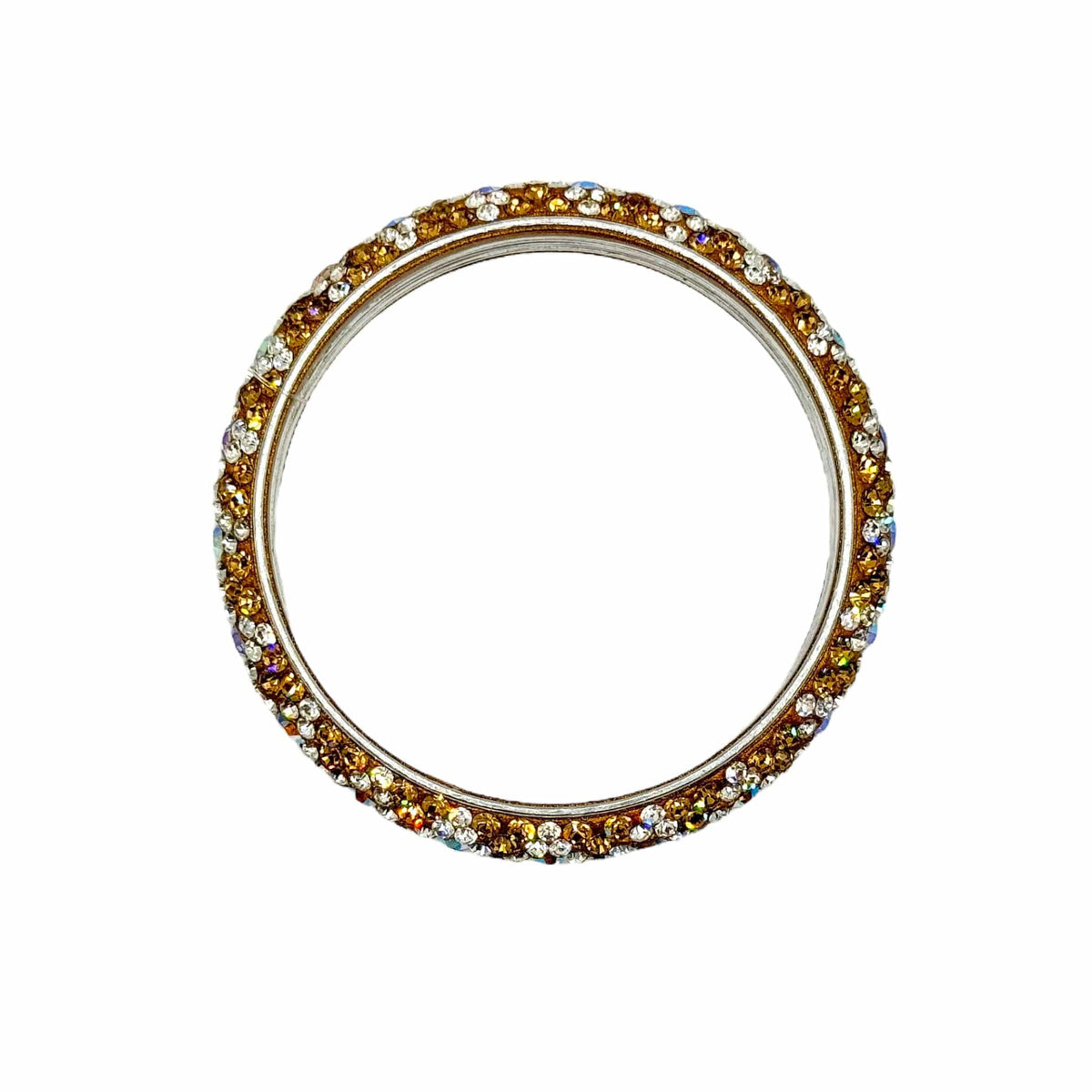 NYLA DESIGN Handmade Golden Crystal Bangle - New w/Tags– Wag N Purr Shop